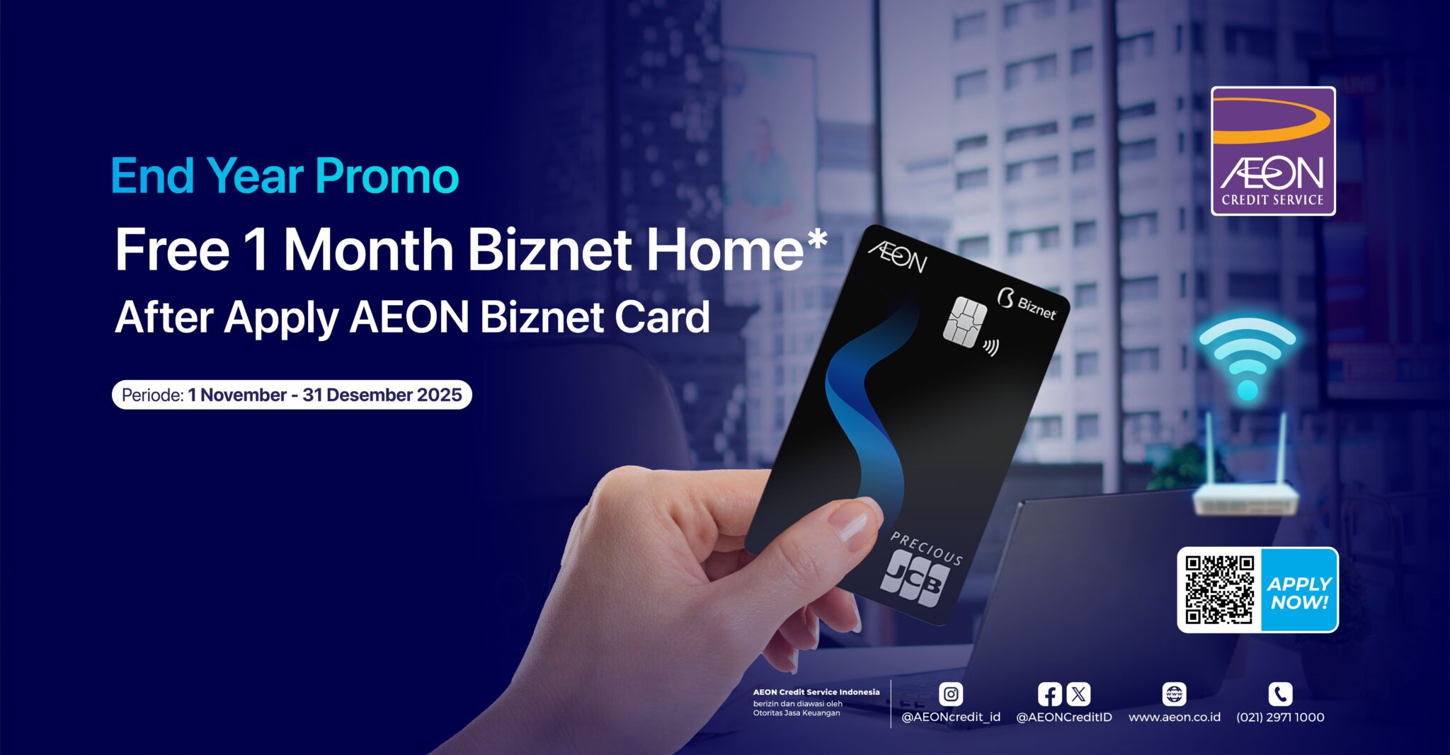 End Year Promo AEON | Biznet Home