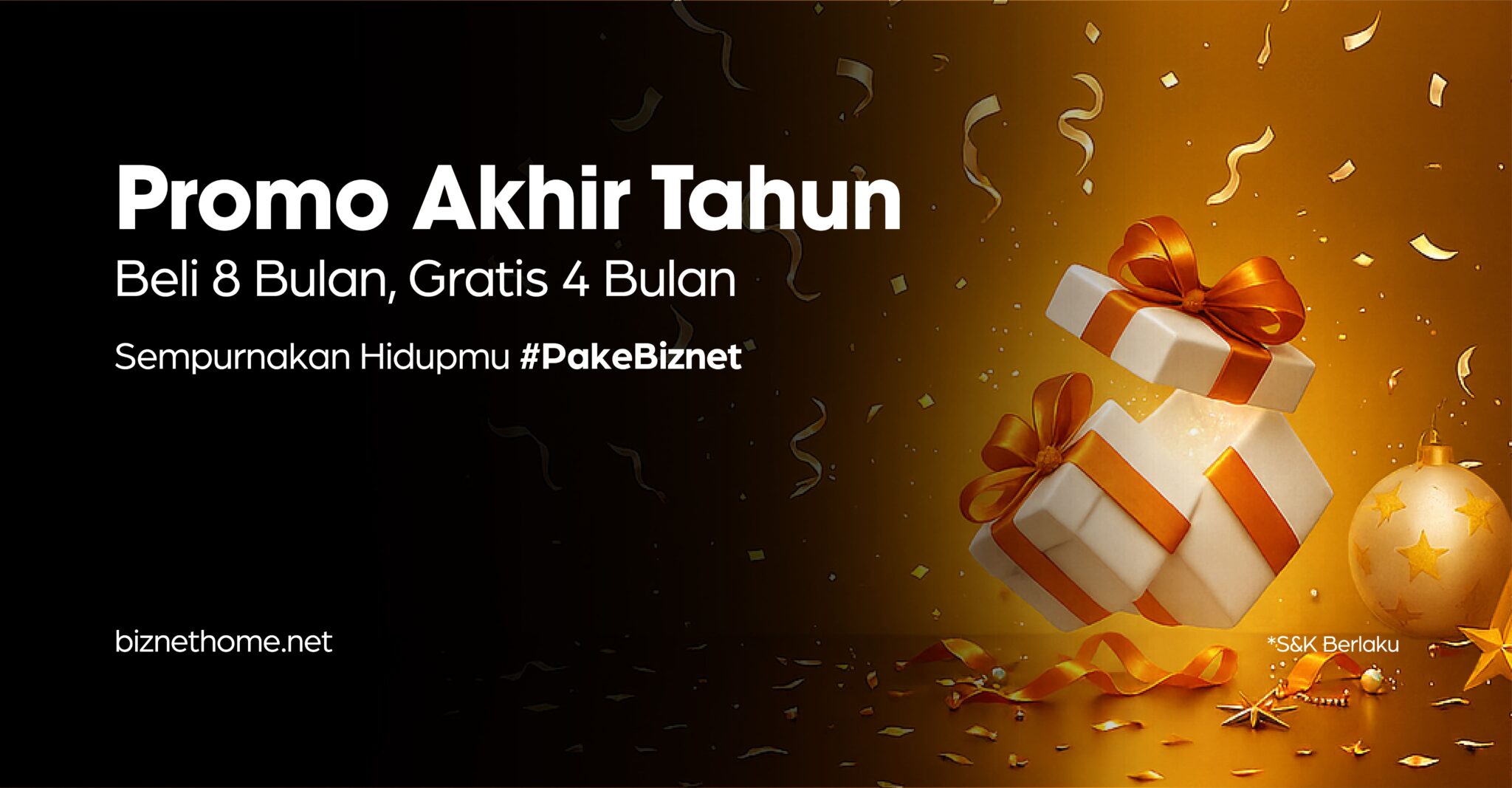 BIZNET PROMO AKHIR TAHUN | Biznet Home